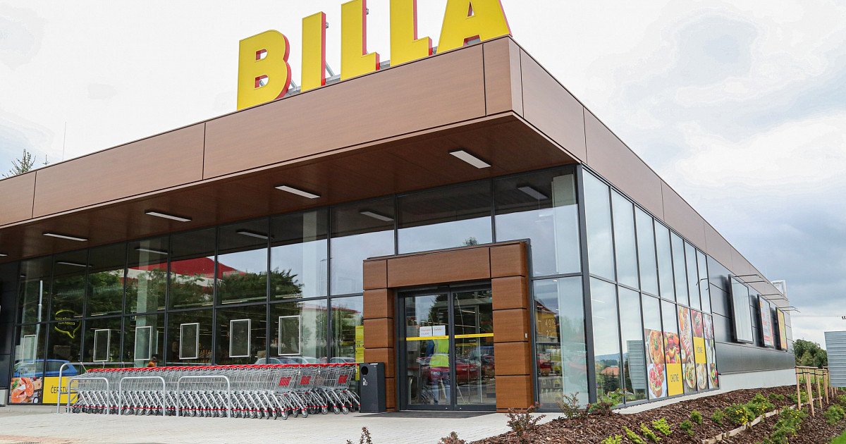 Výstavba supermarketu BILLA | KLAUS Timber a.s.